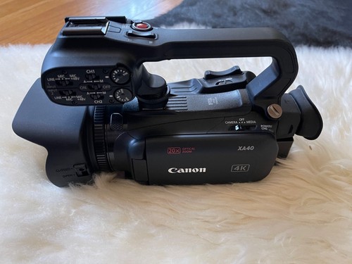Canon XA40 Professional Camera - Black for sale online | eBay
