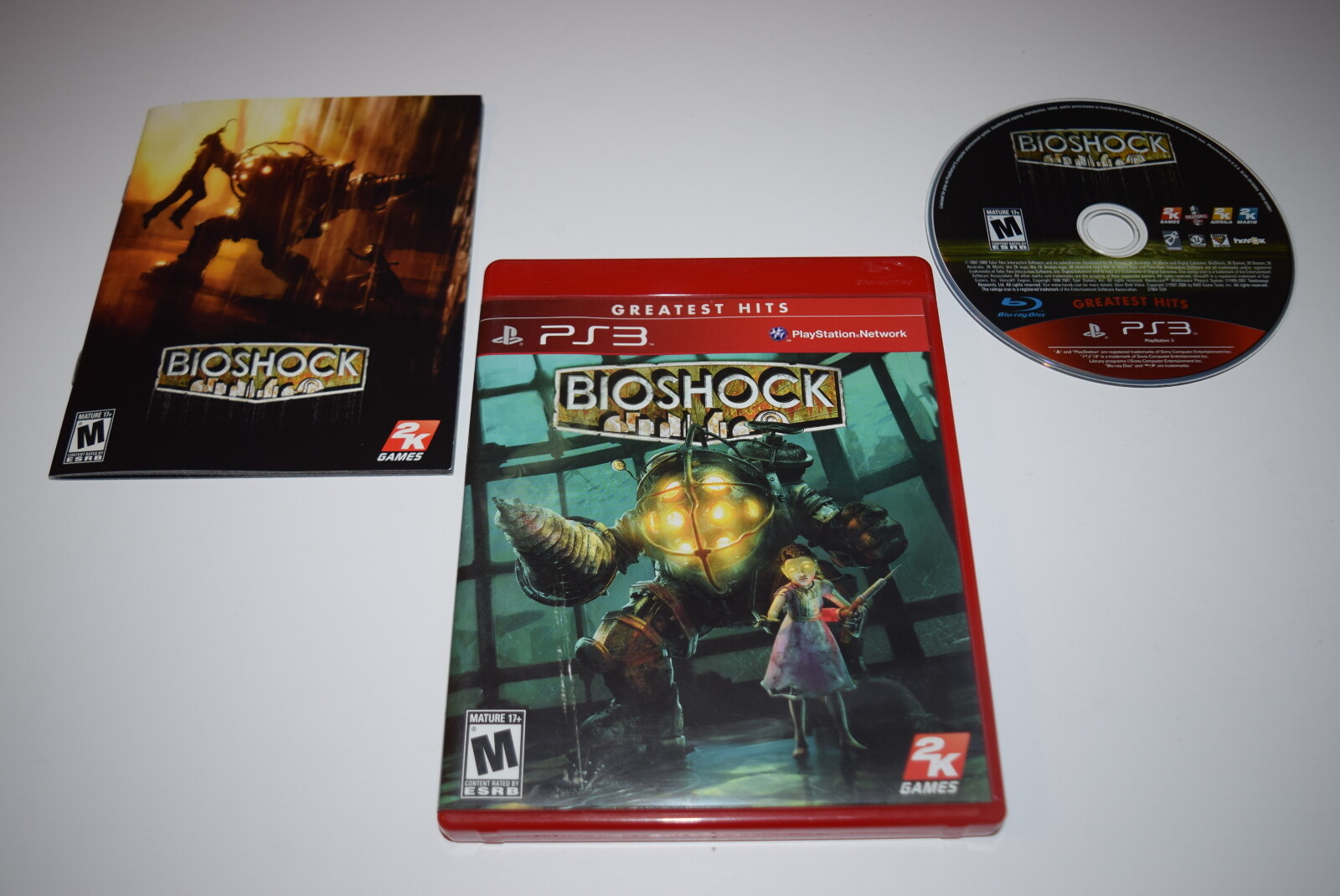 BioShock Greatest Hits Playstation 3 PS3 Video Game Complete ...
