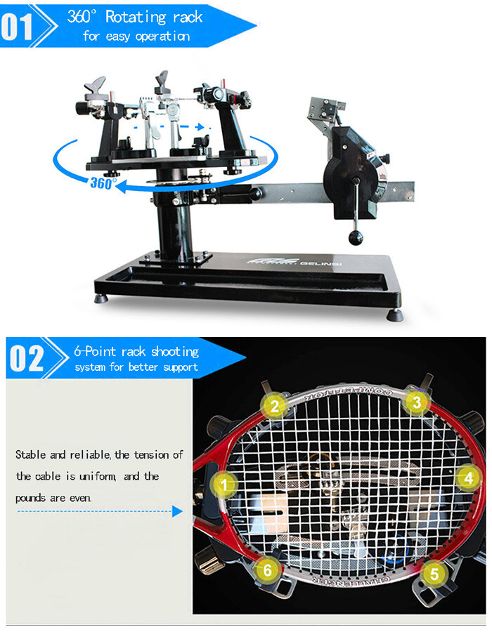 Professional Badminton/Tennis Racket Racket Stringer Stringing Machine ...