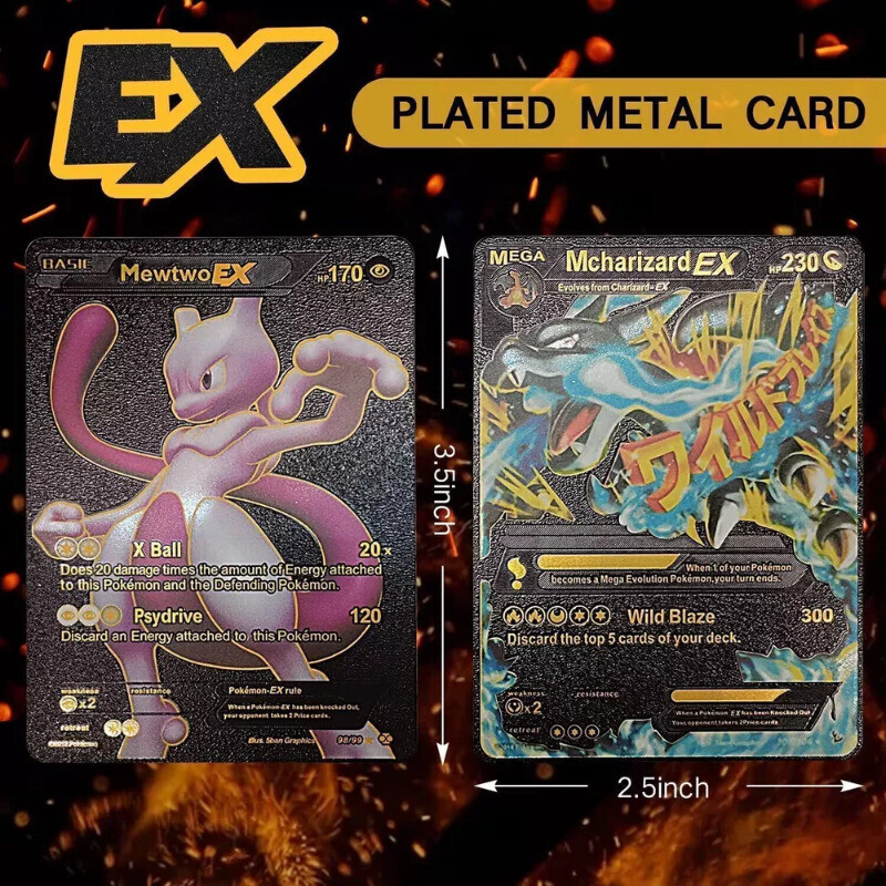 New MULTI COLOR 55Pcs Pokemon Cards Foil Card TCG GX Vmax GX Card ...