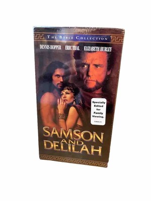 Samson and Delilah VHS 1997 2 Tapes NEW & SEALED Dennis Hopper ...