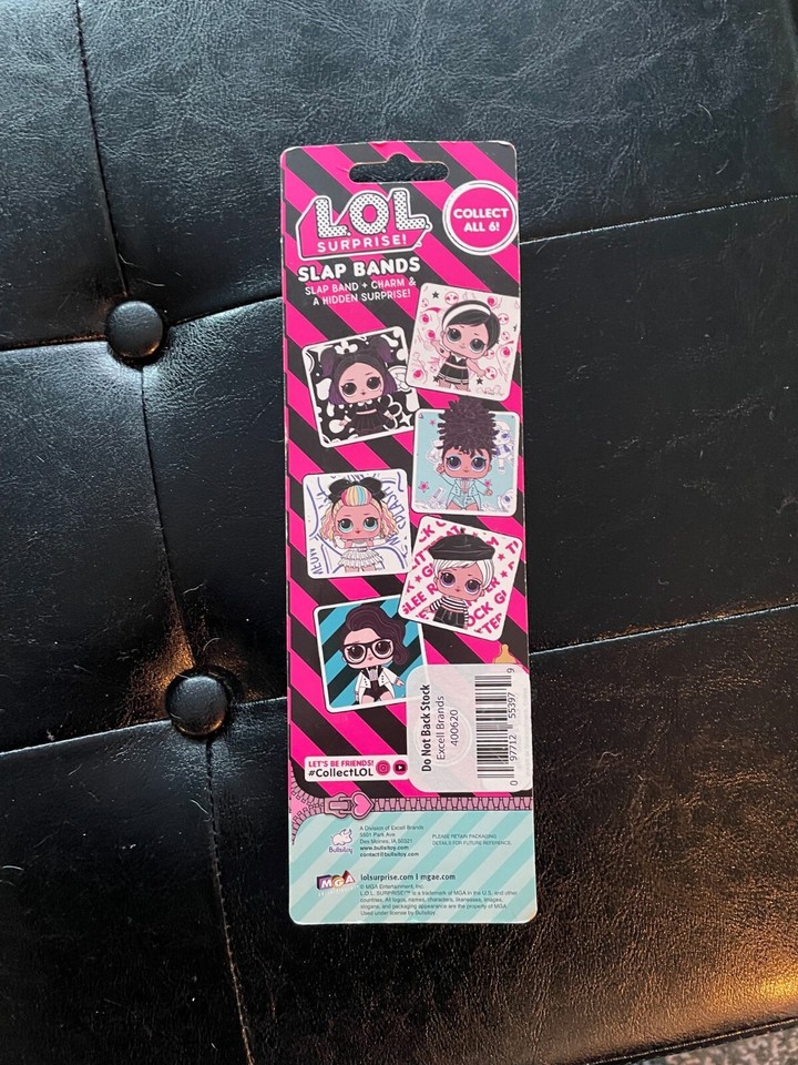 LOL Surprise Slap Band + Charm & Hidden Surprise Pack Sealed | eBay