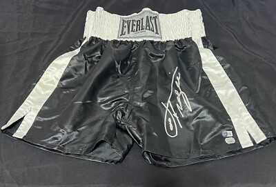 Joe Frazier Signed Everlast Trunks Boxing Hall of Famer Beckett | eBay