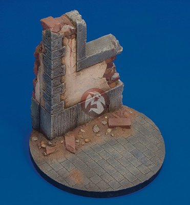 Royal Model 1/16 (120mm) Figure Base No.1 [Plaster Diorama / Vignette ...