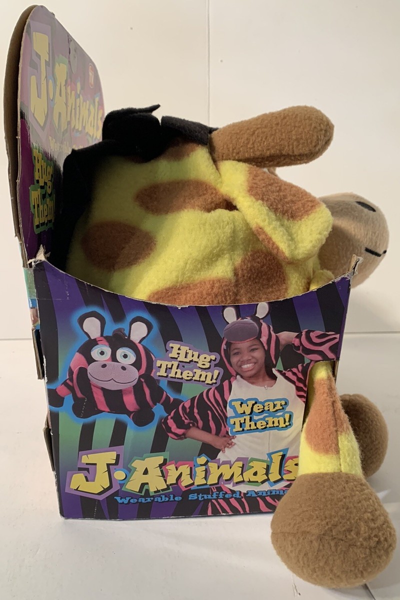Janimals Wearable Stuffed Animals Snuggle Pets J Animals Onesie