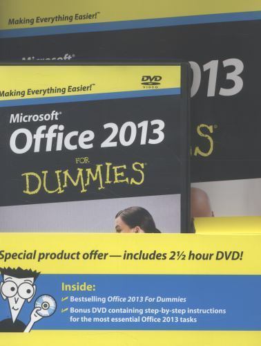Office 2013 For Dummies, Book + DVD Bundle 9781118497111| eBay