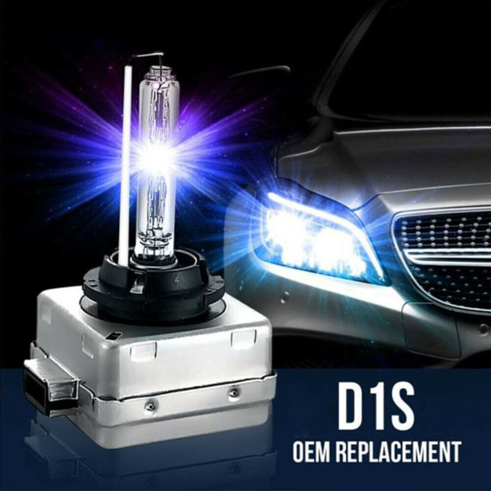 Pair D1C/D1R/D1S 8000K Ice Blue HID Xenon Headlight Light OEM ...