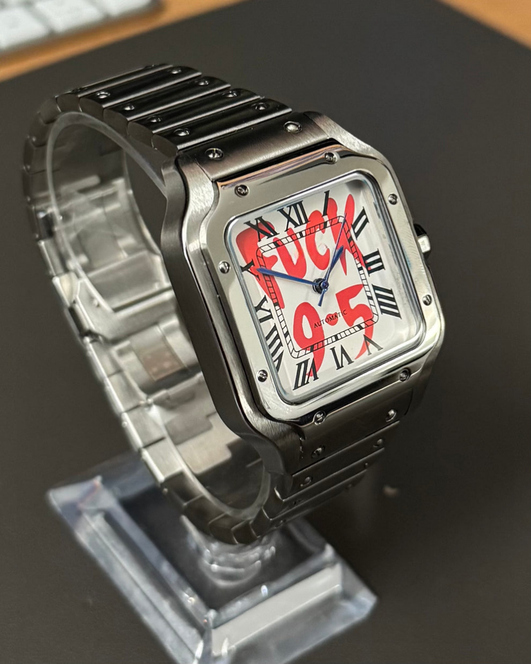 Modier Custom SeiTos F9-5 | NH35 Aut | Roman Dial | Sapphire | Square ...