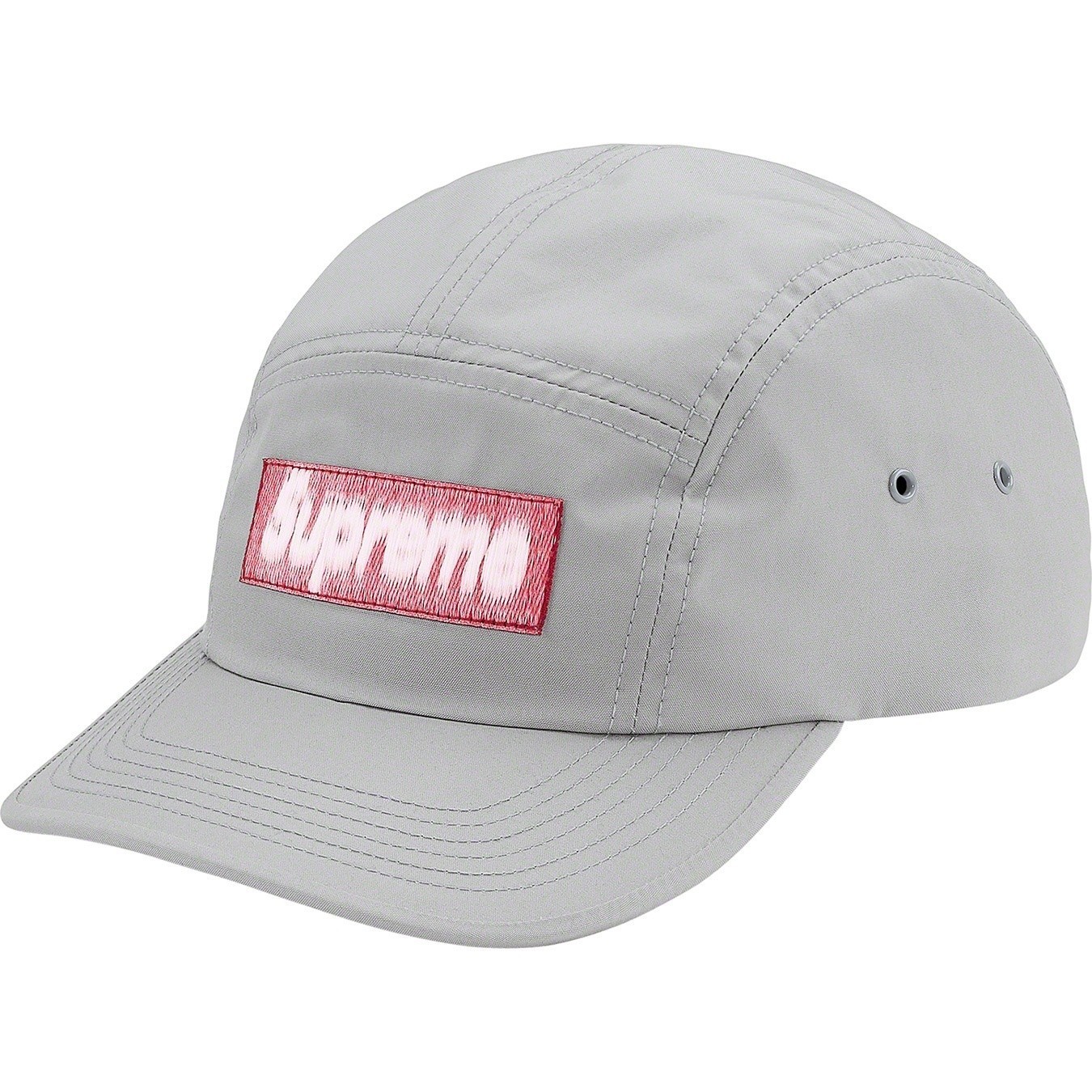 Supreme Reversed Label Camp Cap Grey (SS21) | eBay