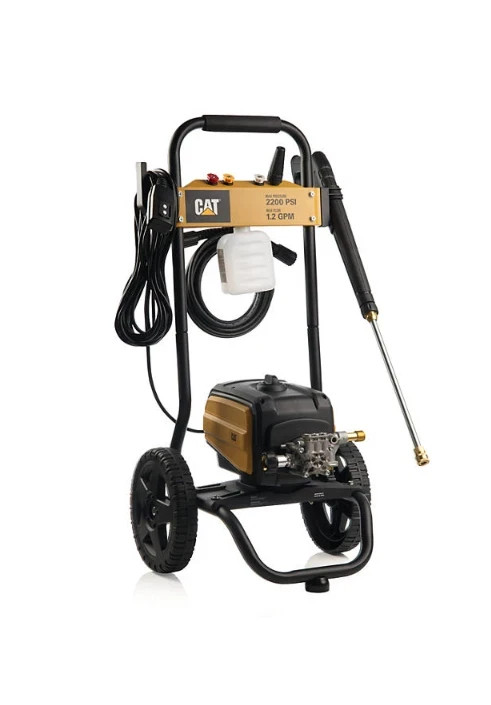 CAT 2200PSI Electric Pressure Washer, 13-Amp, Turbo Nozzle, Foam Cannon ...