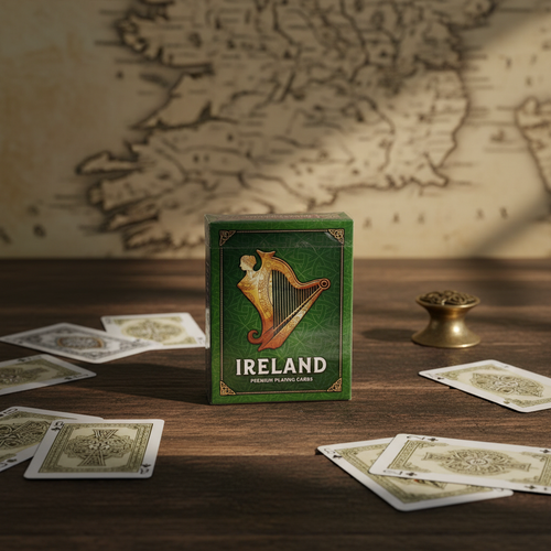 Ireland playing cards. Irish Gifts. Luck of the Irish Playing Luxury ...