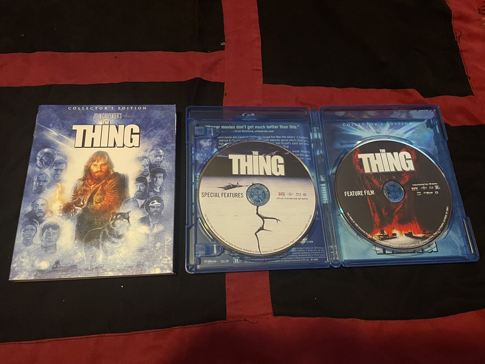 The Thing (Collector's Edition) (Blu-ray, 1982) 826663169508 | eBay