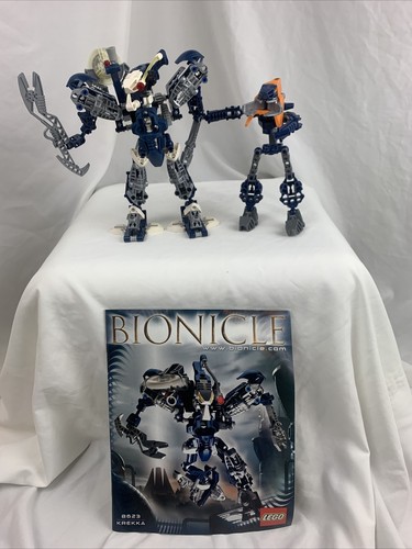 Lego Bionicle Warriors Krekka 8623 Appears Complete RETIRED 2004 ...