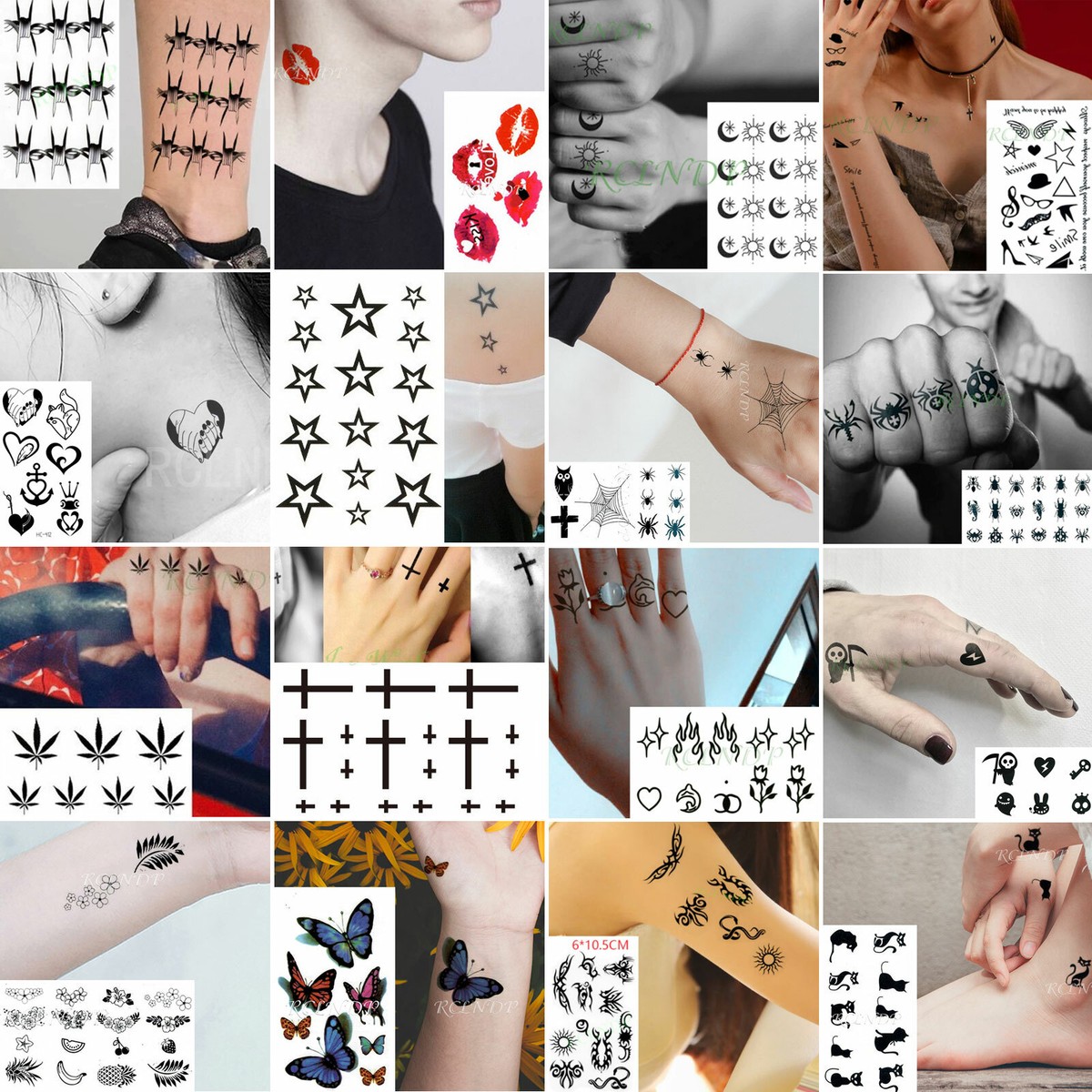 Fake Hand Tattoos
