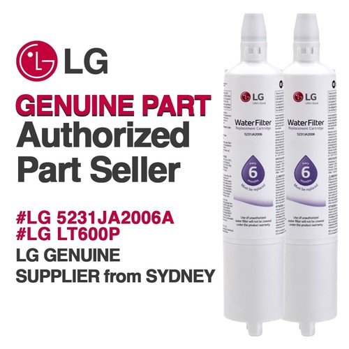 2 pack of LG 5231JA2006A-S OR LT600P GENUINE FRIDGE WATER FILTER | eBay ...