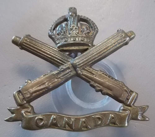 WWI CANADIAN MACHINE GUN CORPS CAP BADGE STYLE C | eBay