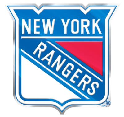 New York Rangers Die Cut Metal Auto Emblem [NEW] NHL Car Truck Decal ...
