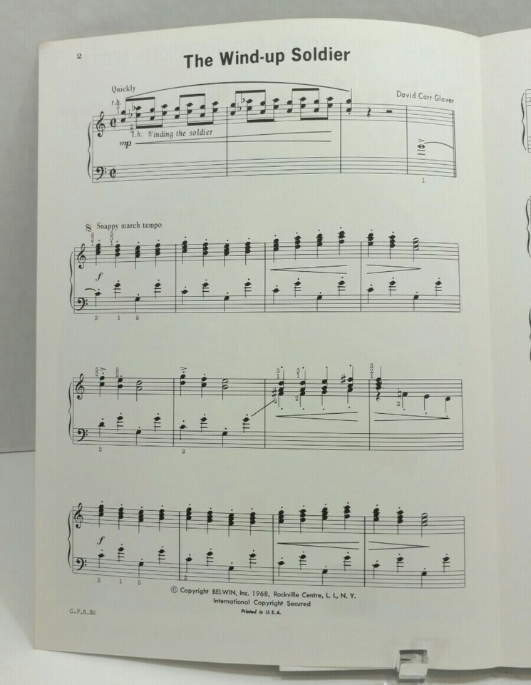 Wind Up Sheet Music Piano Practice Teacher Kids F3N | eBay