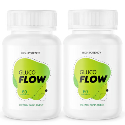 (2BOTTLES) GLUCOFLOW Diabetic Glucose Support Supplement Blood Sugar ...