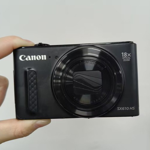 Canon PowerShot SX610 HS 18x Optical Zoom Wi-fi Digital Camera Black | eBay