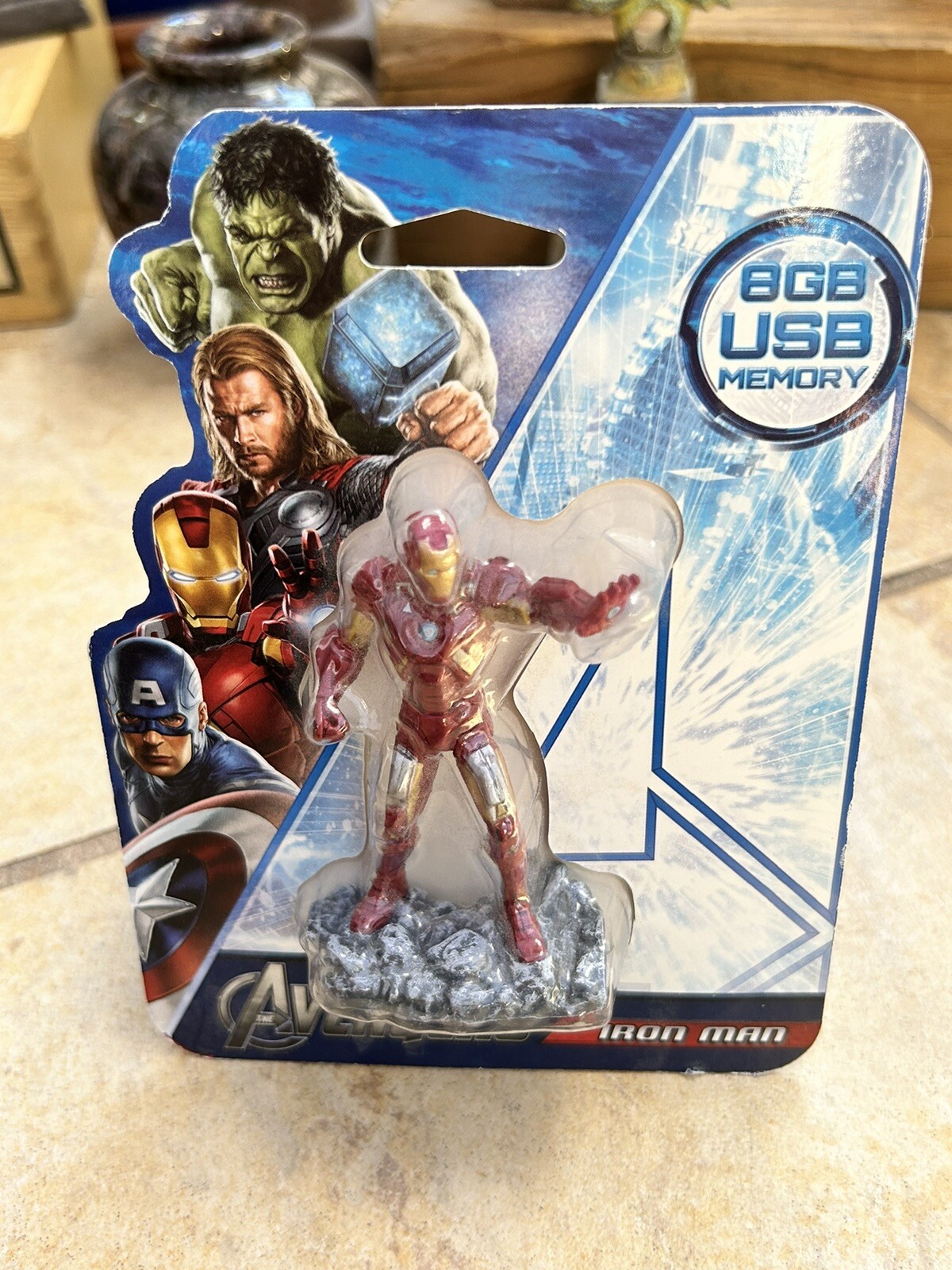 Marvel The Avengers: Iron Man 8gb USB memory flash drive IRONMAN ...