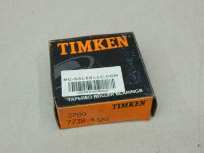 Timken, 3780, Tapered Roller Bearing | eBay