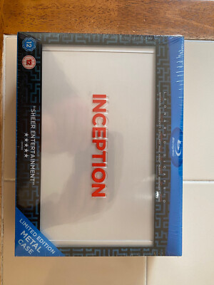 Inception Limited Edition Metal Briefcase Blu-ray Set Rare & Out of ...