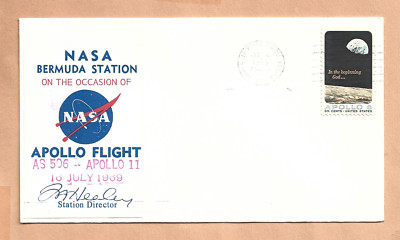 APOLLO 11 LAUNCH JUL 16,1969 NASA BERMUDA STA TRACKING SPACE COVER NASA ...