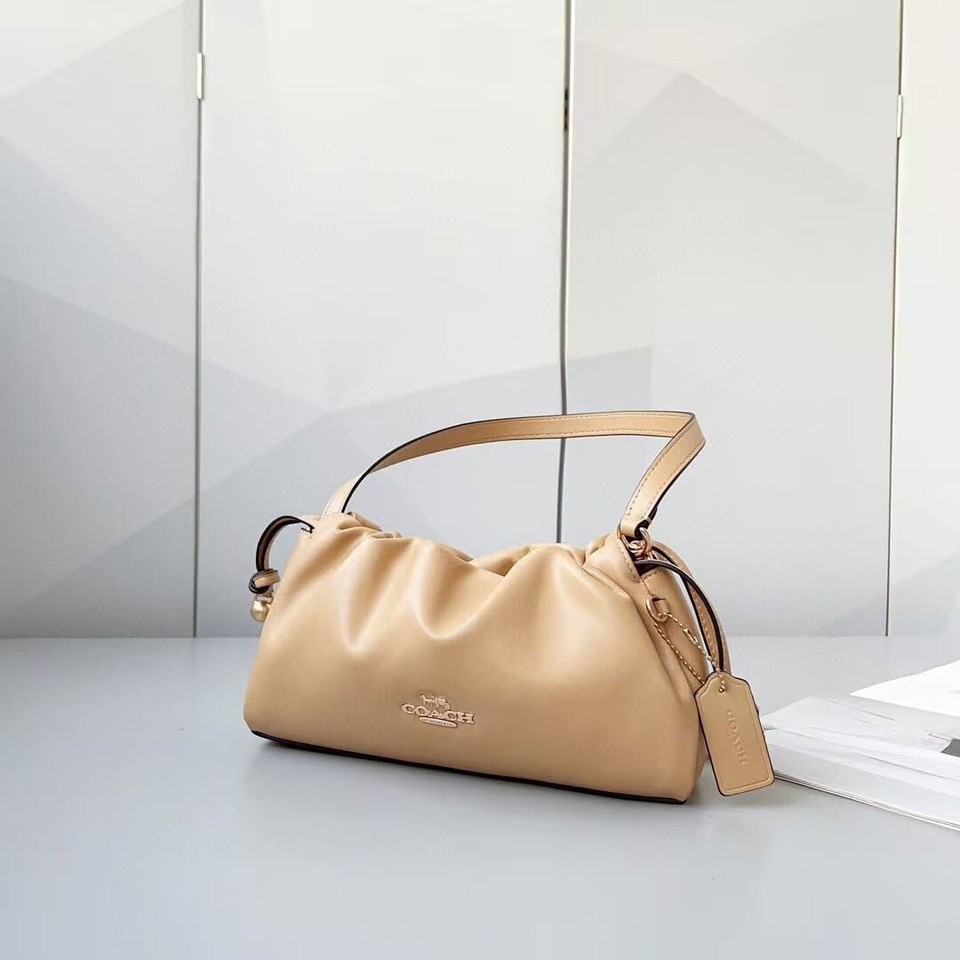 COACH Faye Shoulder Bag CV529 Outlet New Rushing Tan | eBay