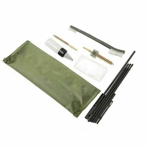 10 Piece .22 22LR .223 556 Rifle Gun Cleaning Kit Nylon Brush Cleaner ...