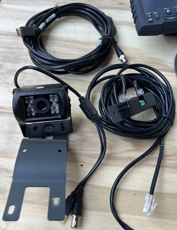 TESTED Complete WatchGuard 4RE DVR2 Display,Wireless Mic,PANORAMIC ...