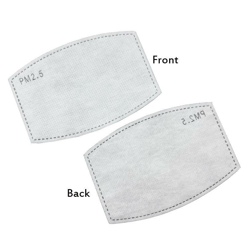 Reusable Face Mask w/ Filter PM2.5 Washable Tube Bandana Neck Gaiter | eBay