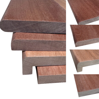Solid Sapele Window Sill Window Board 22mm Thick Various Sizes & Edge ...