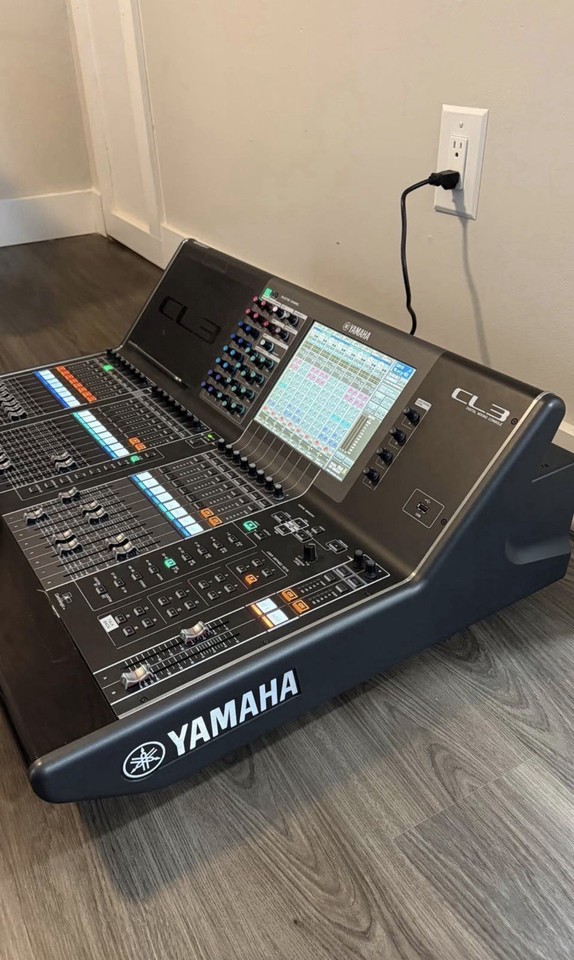 Yamaha CL3 Digital Mixer Console 64-Channel with 3 digital cards ...