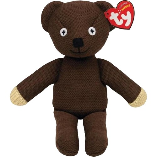 TY Mr. Bean Teddy Bear Regular – Iconic Soft Plush Toy from the Classic ...