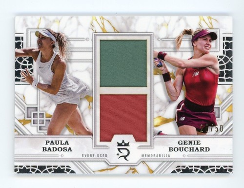 2024 Topps Royalty Paula Badosa Genie Bouchard Prodigious Pairings ...
