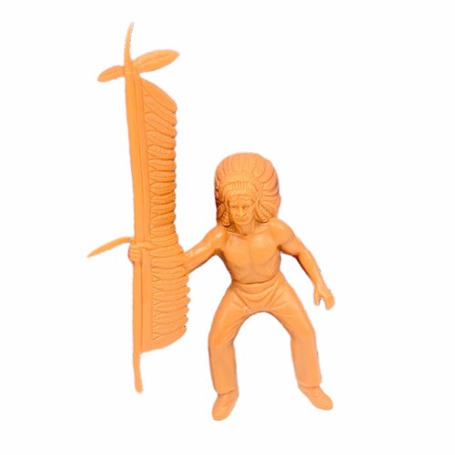 Louis Marx Fort Apache native indian warrior toy soldier figure Chief ...
