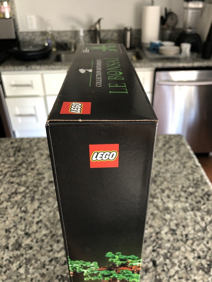 Excellent Lego Bonsai Sakura Tree Building Set 878 Pcs Hobby Green Pink ...