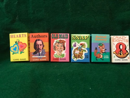 VTG Whitman Mini Card Game Variety Set of 6 Western Publishing New ...