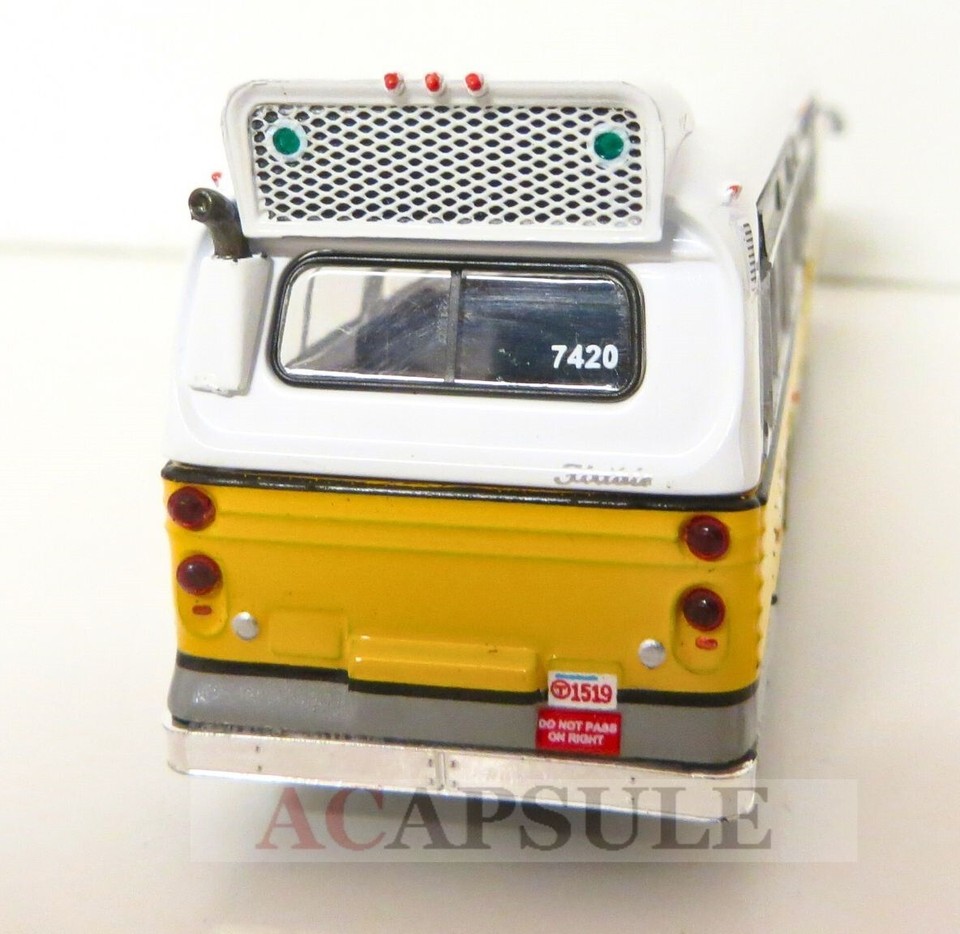 Boston MBTA 1/87 Scale Flxible 53102 New Look Transit Bus Diecast Model ...