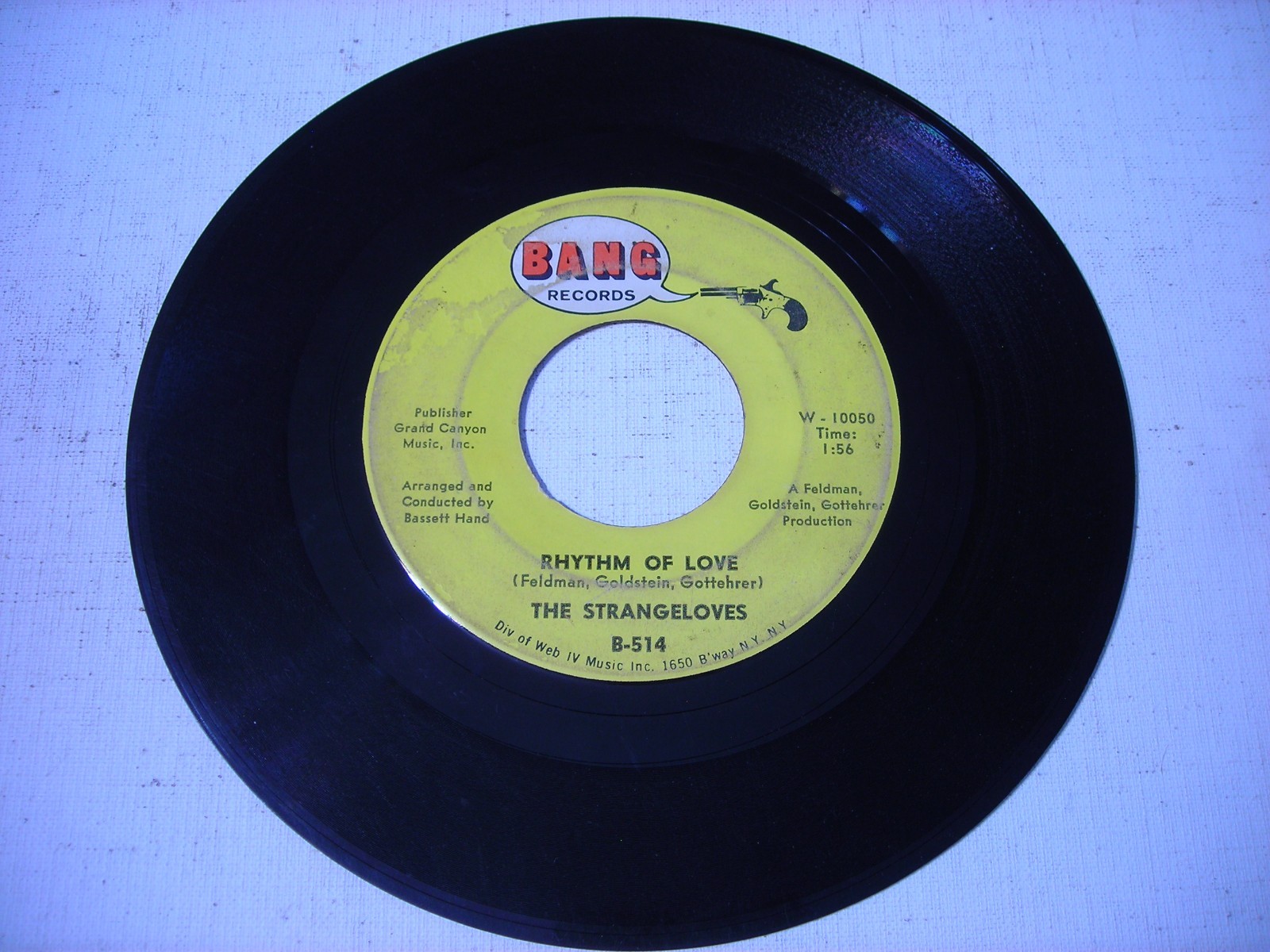 The Strangeloves Night Time / Rhythm of Love 1965 45rpm GARAGE | eBay