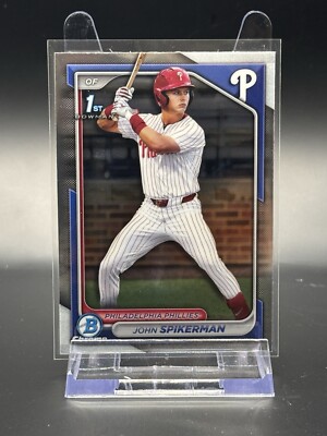 John Spikerman 2024 Bowman Draft Chrome 1st #BDC-49 Phillies | eBay