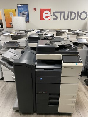 Konica Minolta C554e (8k Meter) Color Copier Printer Scanner Fax ...