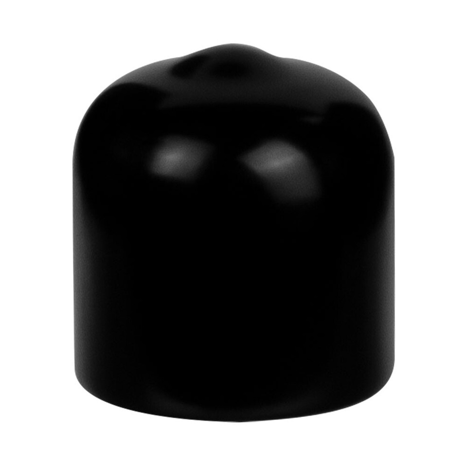 Black Vinyl Rubber Flexible Round Tube Tubing Pipe End Cover Caps | eBay