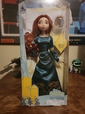 DISNEY STORE BRAVE MERIDA DOLL WITH PENDANT 2020 AUTHENTIC NEW WITH ...