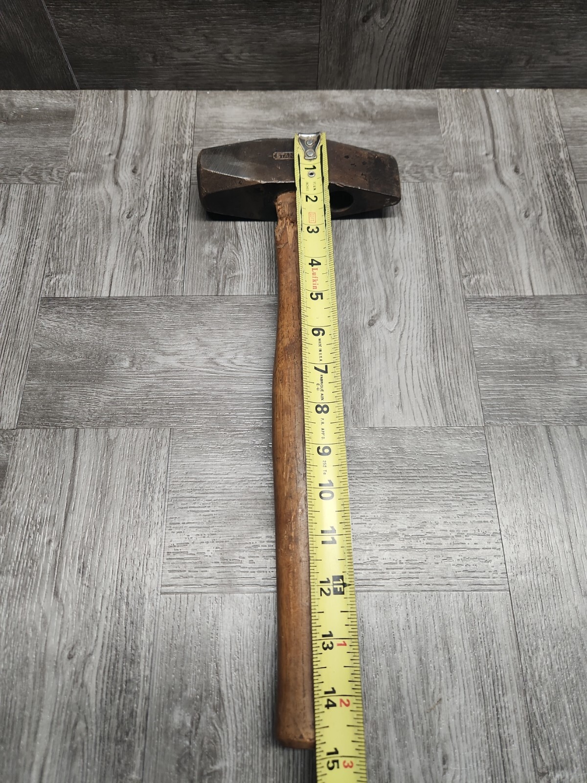 Vintage Stanley Bell System 2-1/2 Lb Lineman’s Hammer With Foot Peg ...