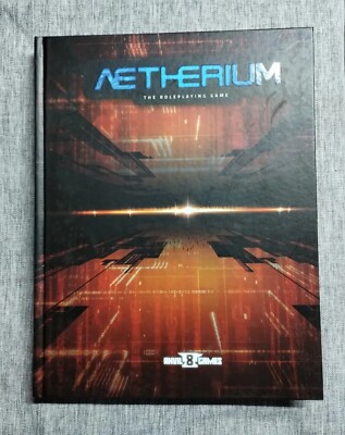 Aetherium RPG A8GARPG00 Core Rules (Book) Anvil 8 Games Roleplaying ...