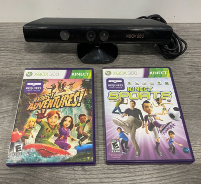 Microsoft Xbox 360 Kinect Adventures & Sports / Lot - Tested - With ...