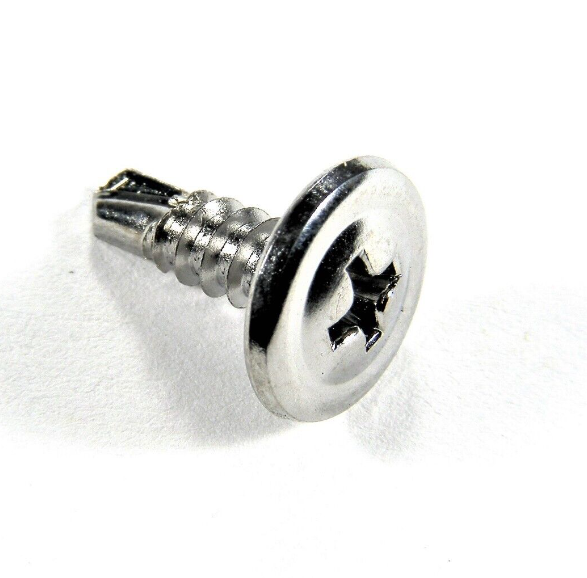 GM Chrome Wheel Well Trim Molding Screws- Self Tap Low Profile- 50 ...