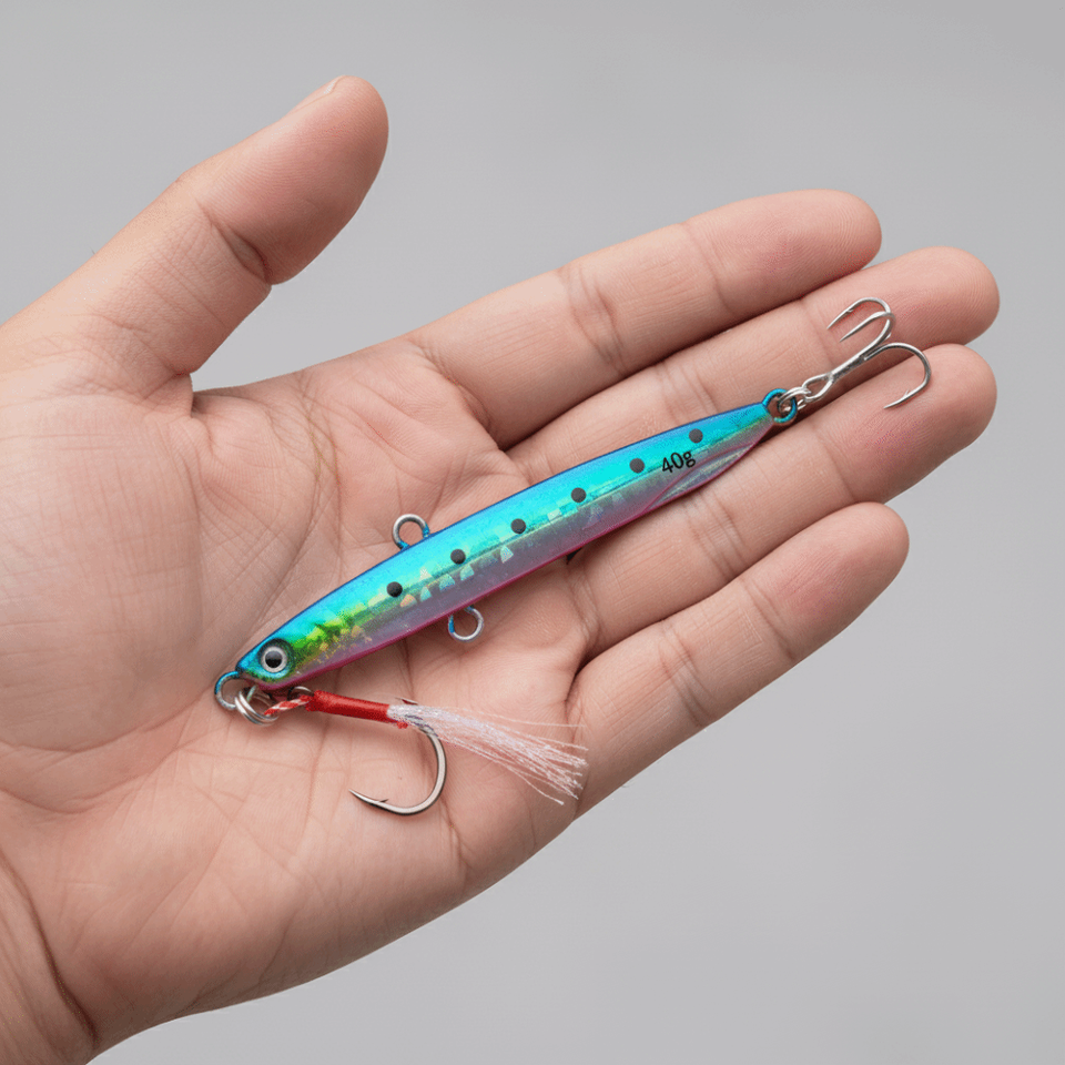 5pcs/box With Box Simulation Fish Lures 40g Fishing Lures Kit Fishing ...